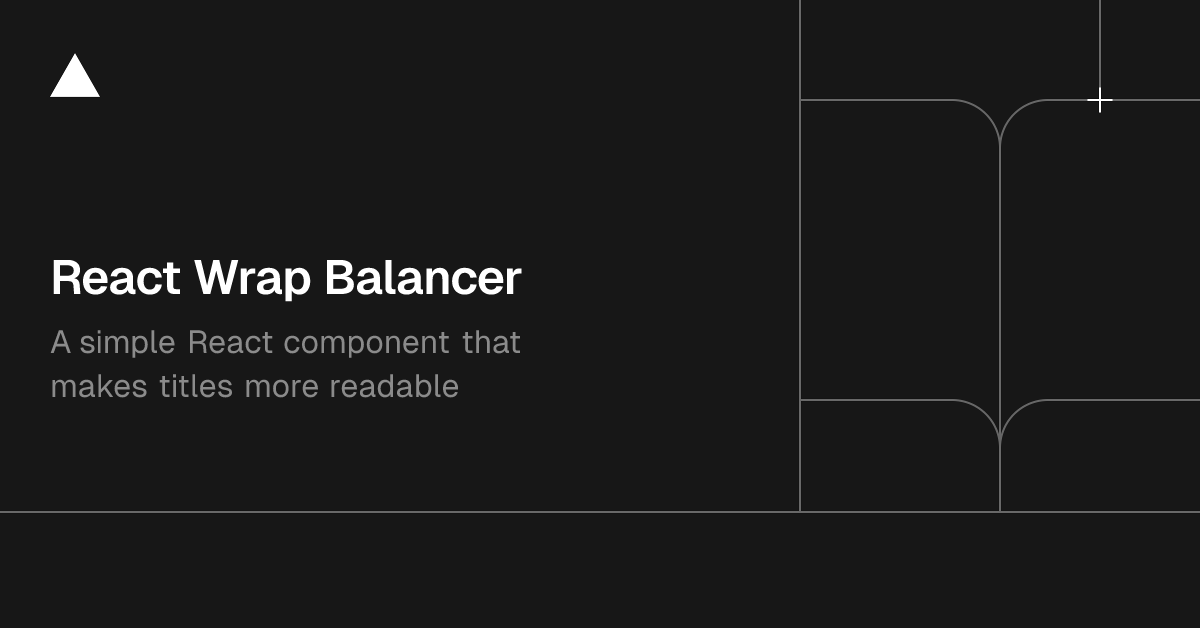 React Wrap Balancer